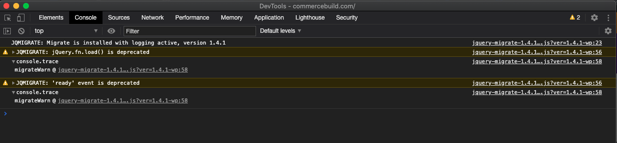 How To View The Console In Chrome Commercebuild Success Portal