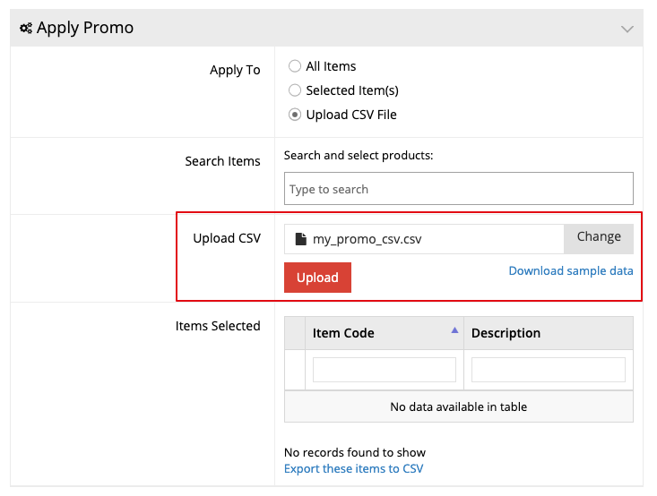 How To Import Products In A Csv For A Promotion 9185