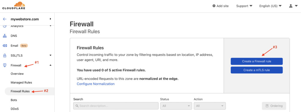 Enable Firewall Rules and a JavaScript Browser Challenge ...