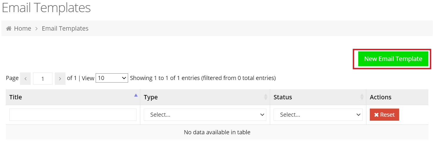 How to use Email Templates - commercebuild Success Portal