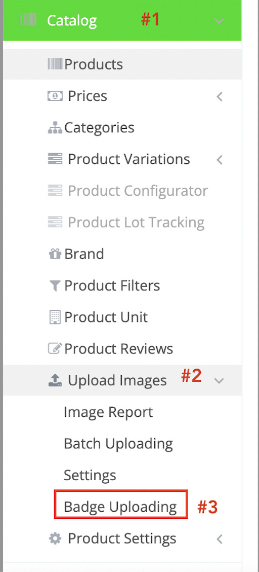 How to setup category badges - commercebuild Success Portal