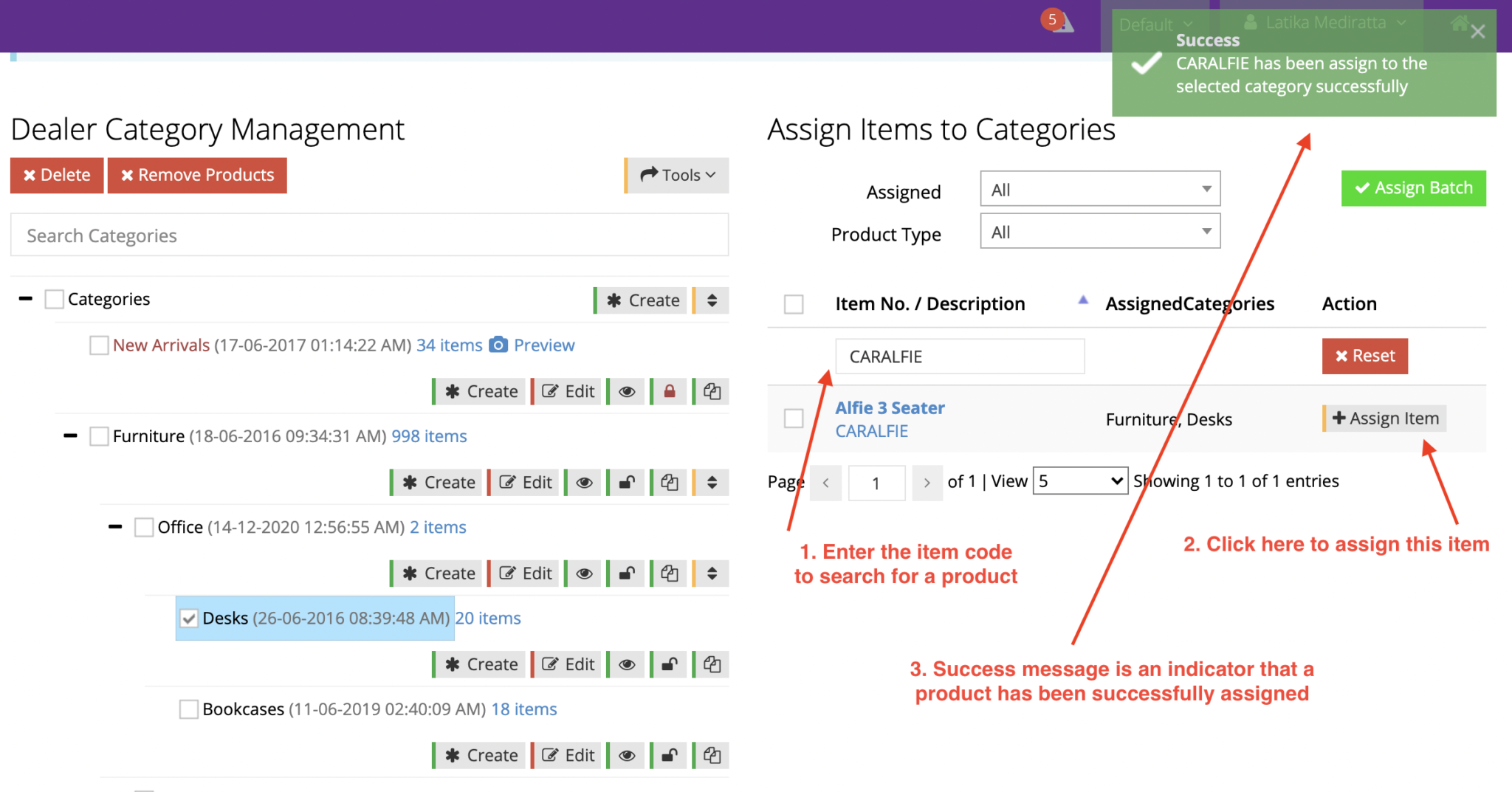 How To Assign Products to a Category