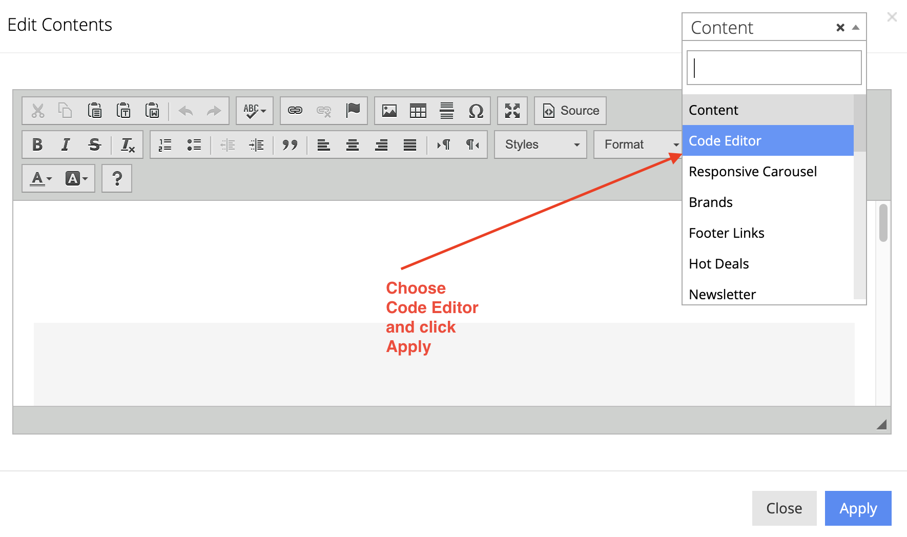 How to add videos on a content page - commercebuild