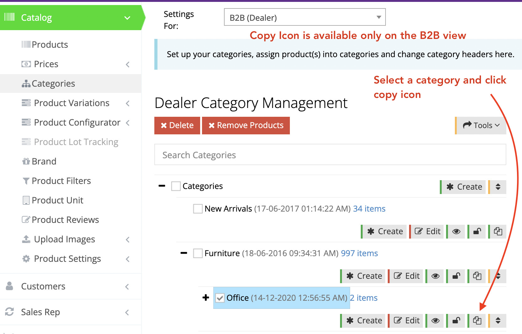 How To Assign Products to a Category