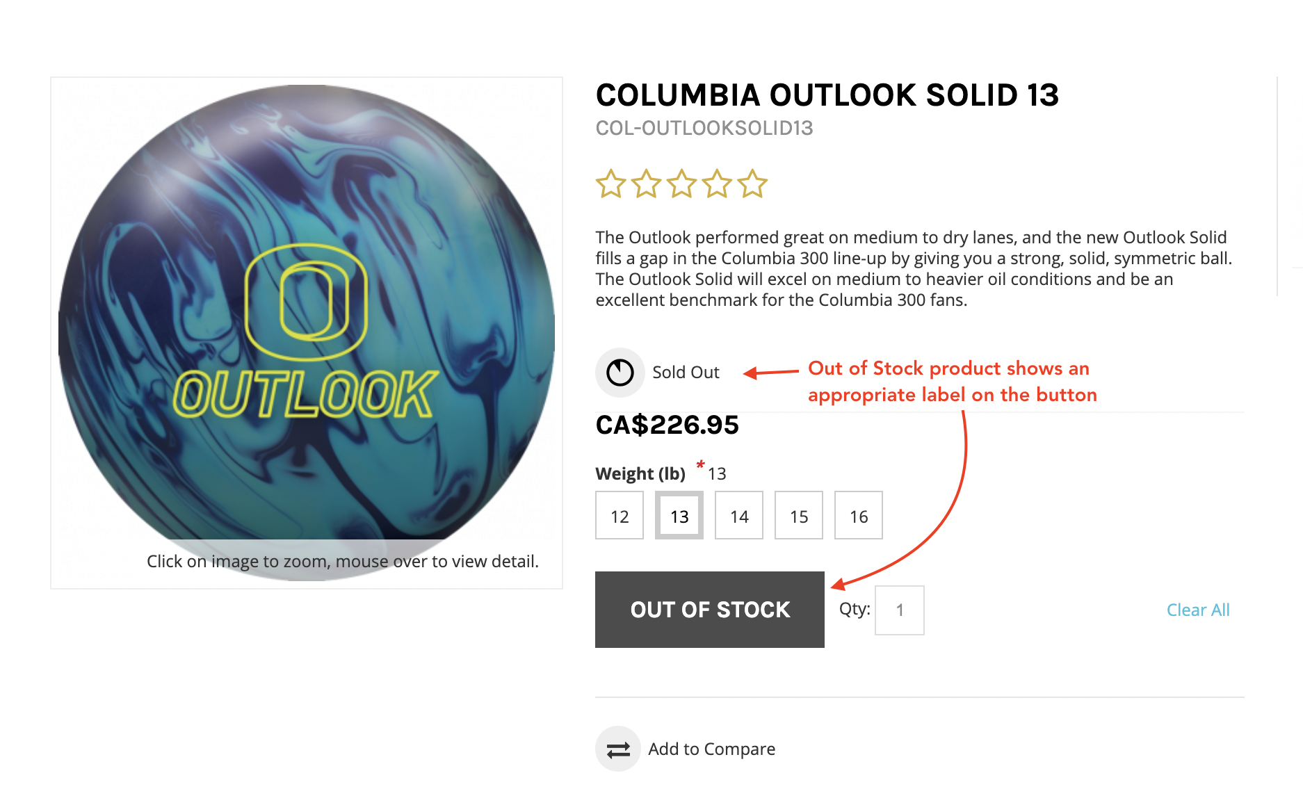 Rename Add To Cart Button For Out Of Stock Products