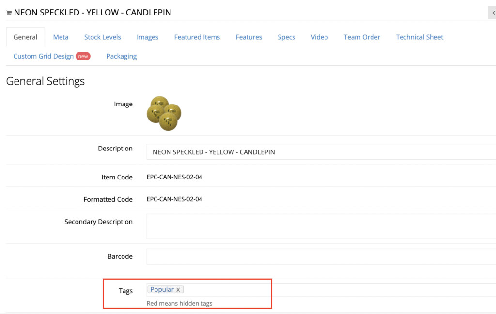 How To Add Tags To Products Commercebuild Success Portal