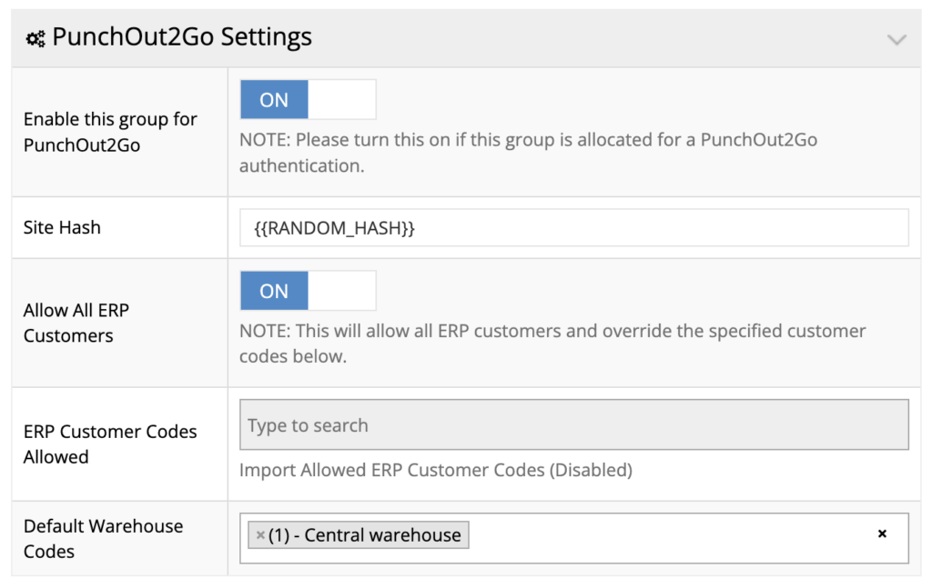 How to use PunchOut - commercebuild Success Portal