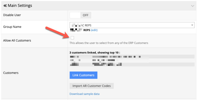 How to Enable Switch Users for Sales Reps - commercebuild Success Portal